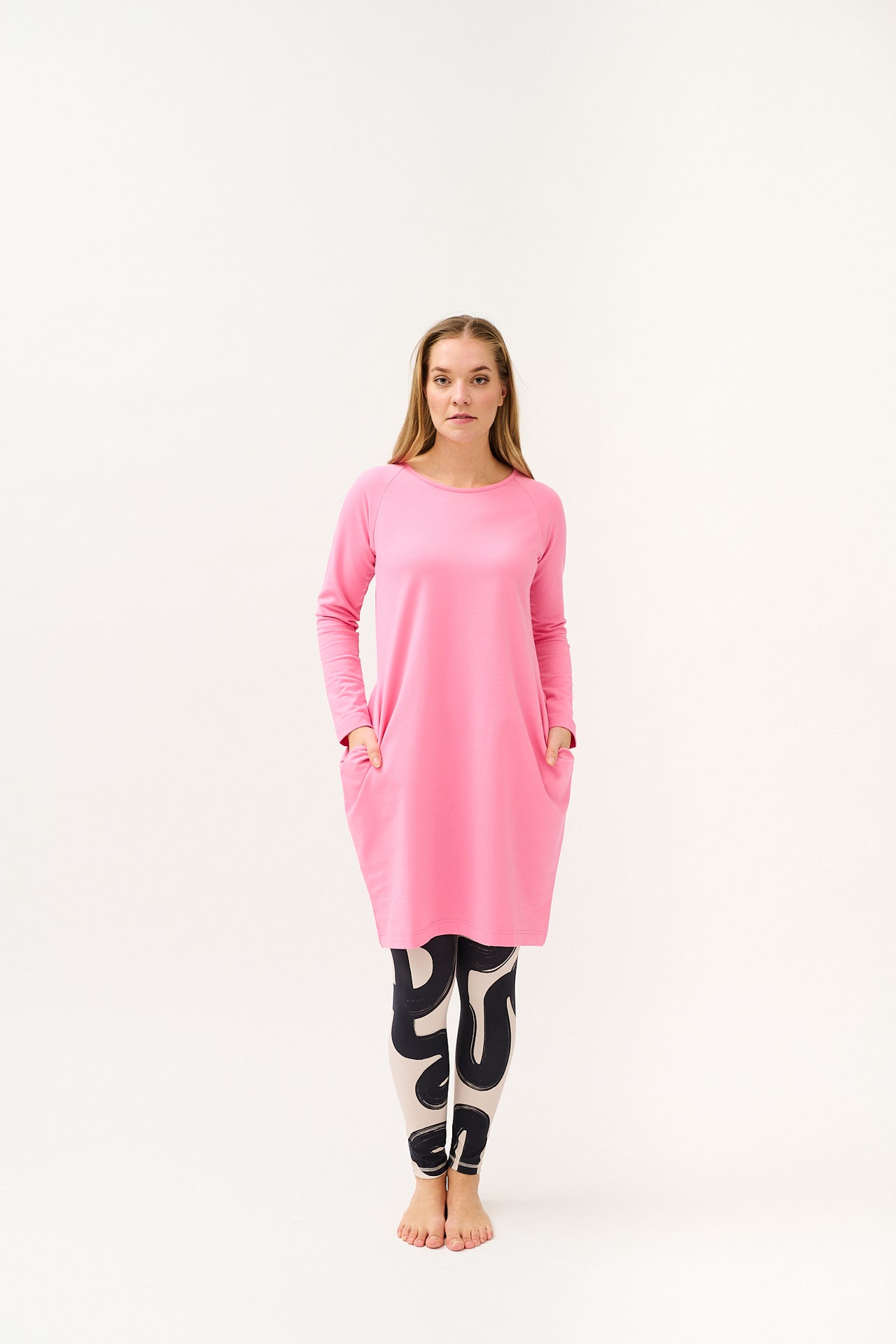 COLLEGE KANTO DRESS, Pink PINK – Papu Design